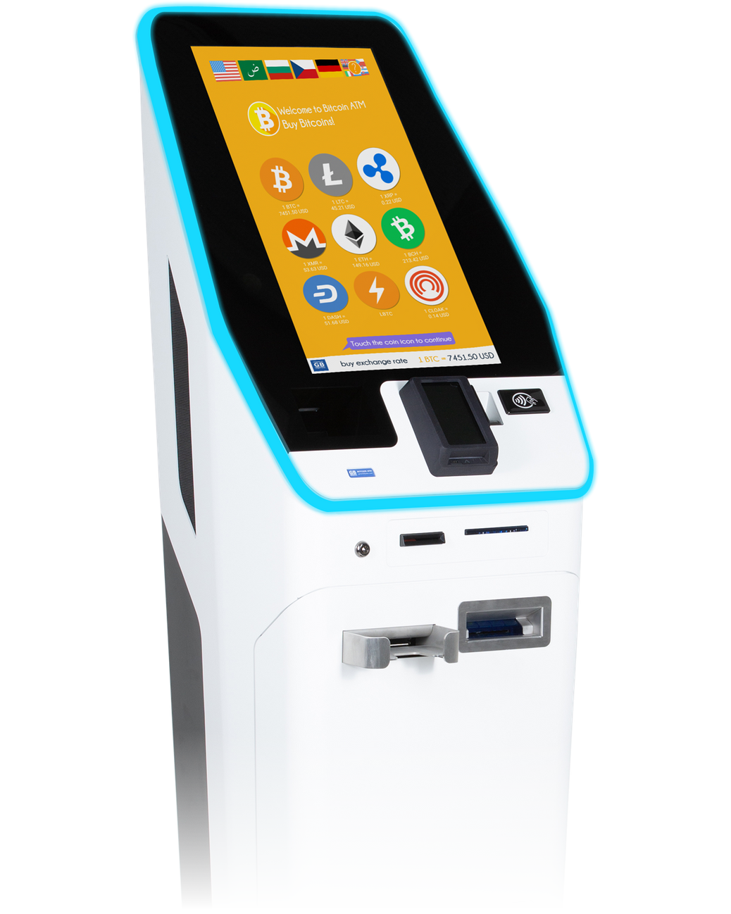 Cajero automático de Bitcoin BATMFour | GENERAL BYTES