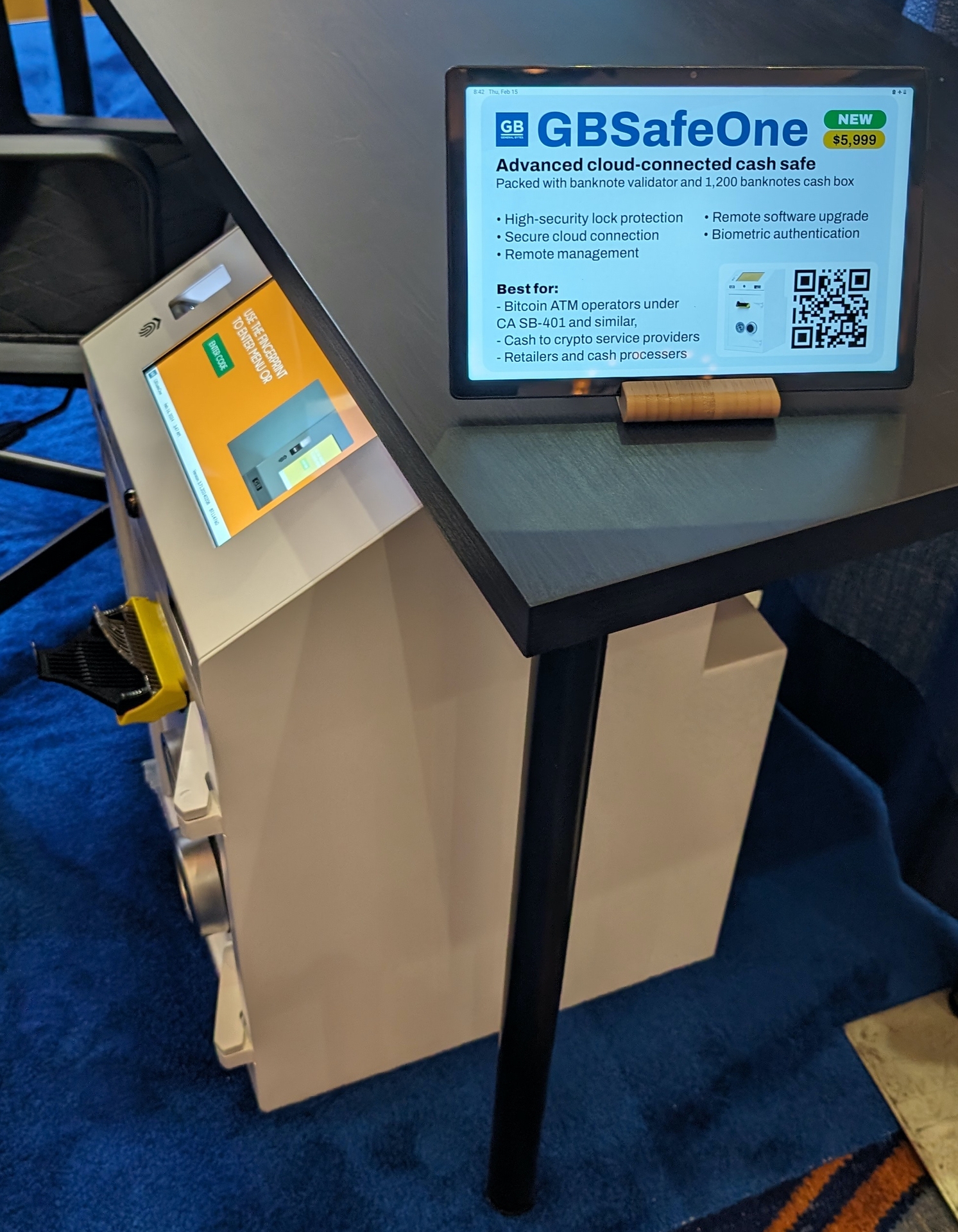 GBSafeOne Smart Safe Premiere At ATMIA 2024 - General Bytes | GENERAL BYTES